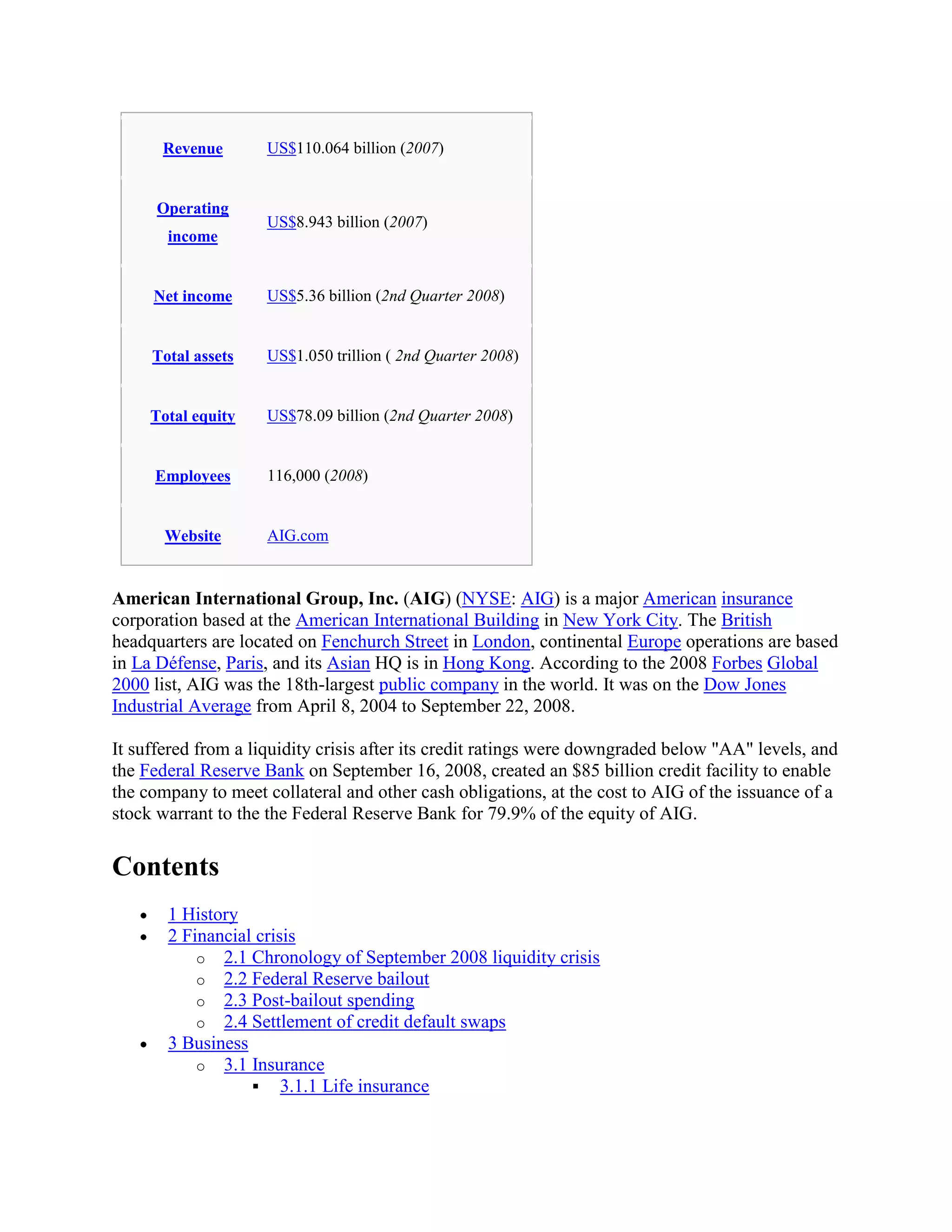 American International Group | DOCX