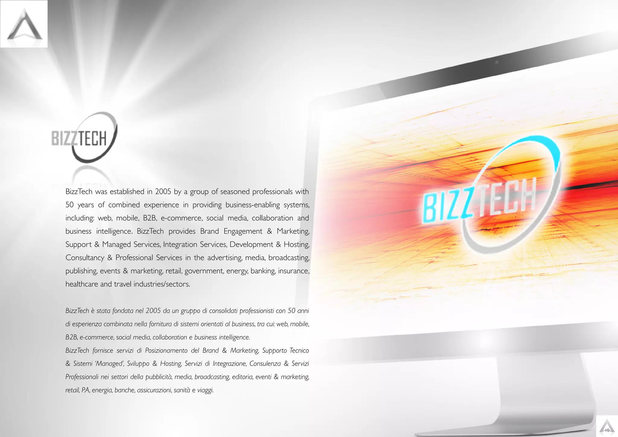The Americani Profile by Visualforce powered by Bizztech | PPT