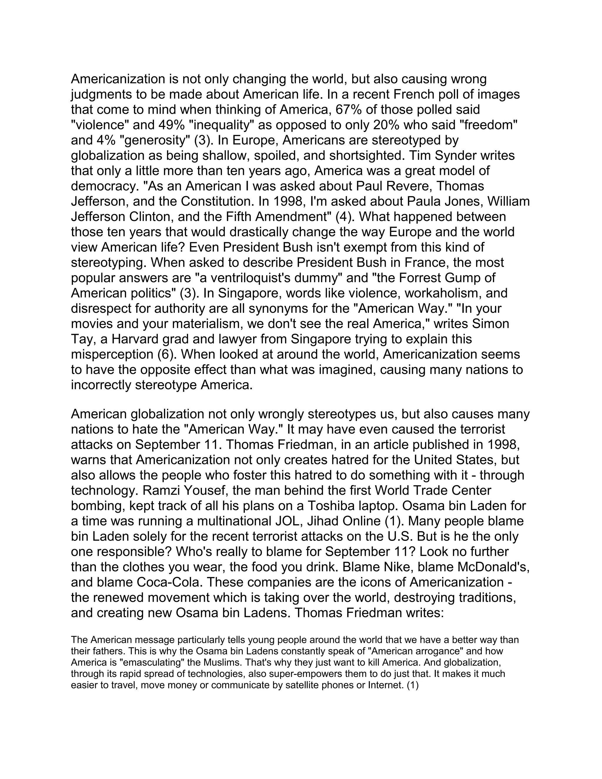 Americanization | DOC