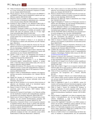 American J Hematol - 2023 - Tefferi - Polycythemia vera 2024 update on ...
