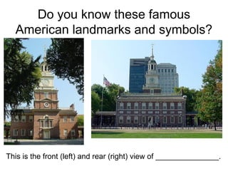 American landmarks and symbols | PPT