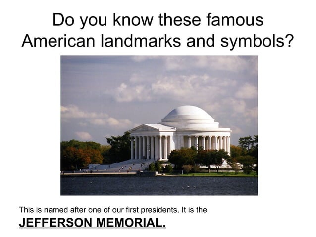 American landmarks and symbols | PPT
