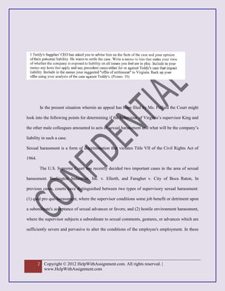 UK Law Case Study Sample Solution | PDF