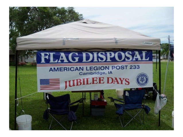 American Legion Flag Disposal | PPT