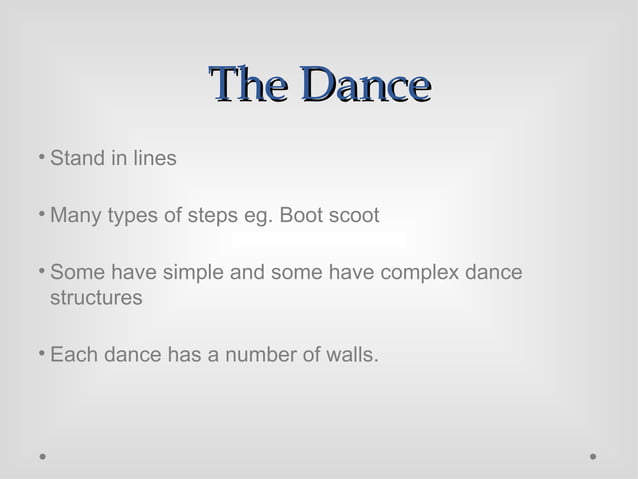 American line dance | PPT
