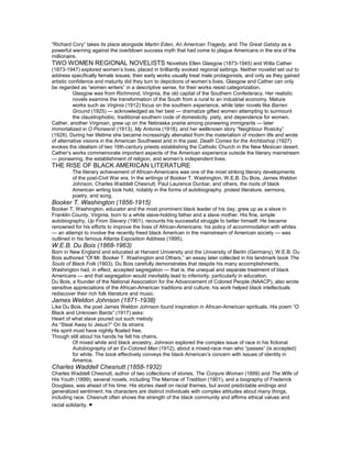 American literature | PDF