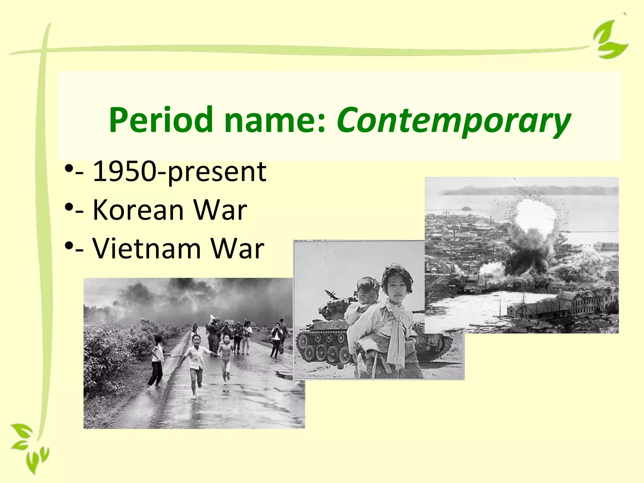 American literary periods | PPT