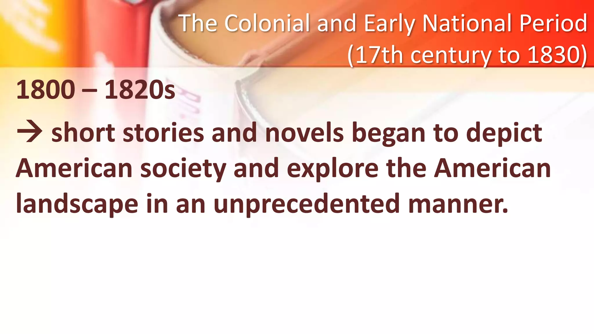 American literature | PPTX