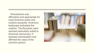American Literature - The Romantic Period (1820-1860).pptx