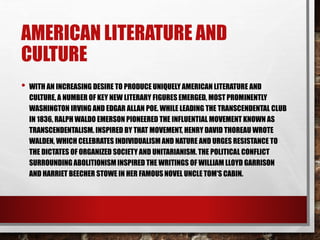 American literature 60 80 | PPTX