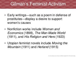 Intro. to Charlotte Perkins Gilman | PPTX