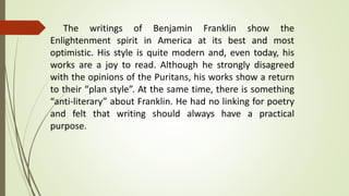 American Literature in the 18th century.pptx