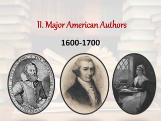 American literature puritanism | PPTX