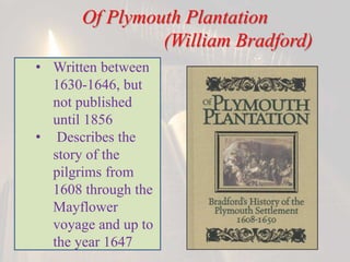 American literature puritanism | PPTX