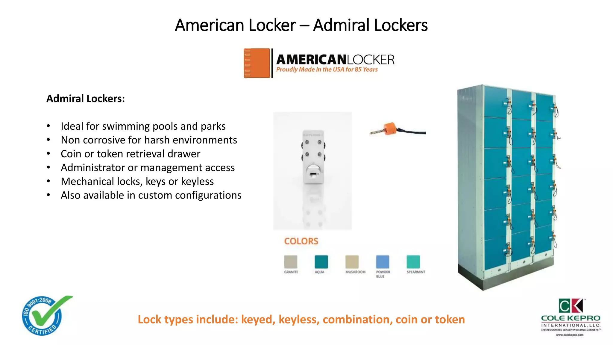 American locker overview_2017 | PPTX
