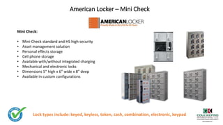 American locker overview_2017 | PPTX