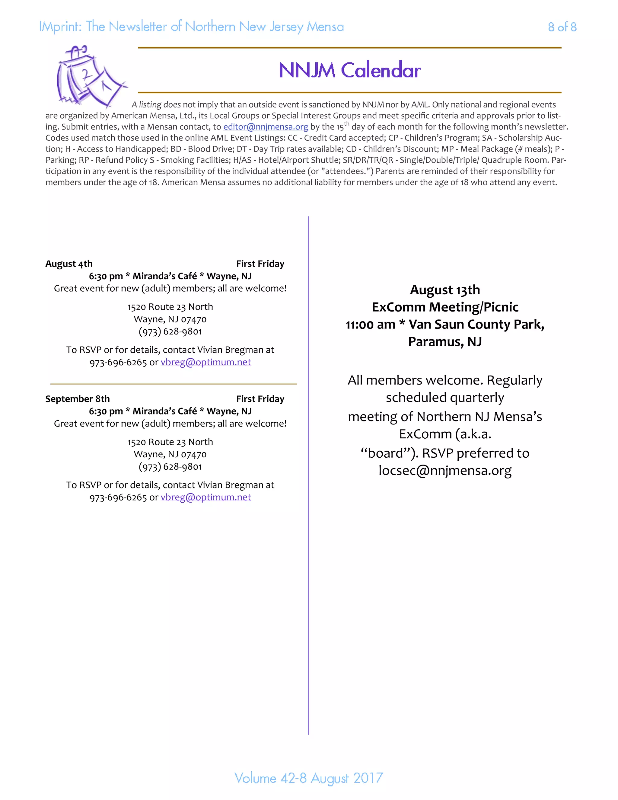 American MENSA IMprint Magazine | PDF