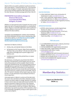 American MENSA IMprint Magazine | PDF