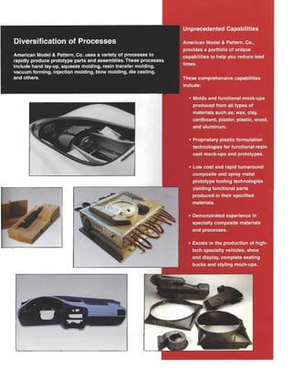 Brochure - American Model & Pattern | PDF