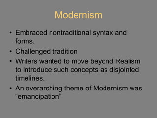 americanLiteraturemodernismmovement1.ppt
