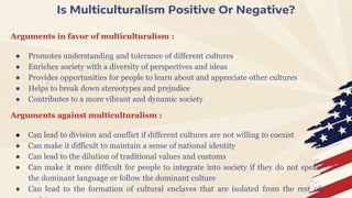 American Multiculturalism -paper 205 | PPT