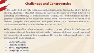American Multiculturalism -paper 205 | PPTX