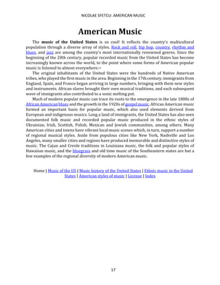 American Music | PDF
