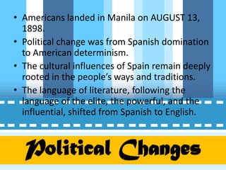 American period | PPTX