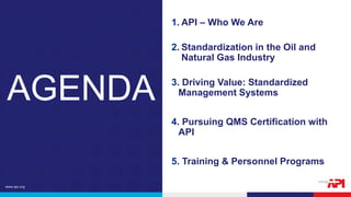 American Petroleum Institute ISO 9001 and API QMS Standards.pdf