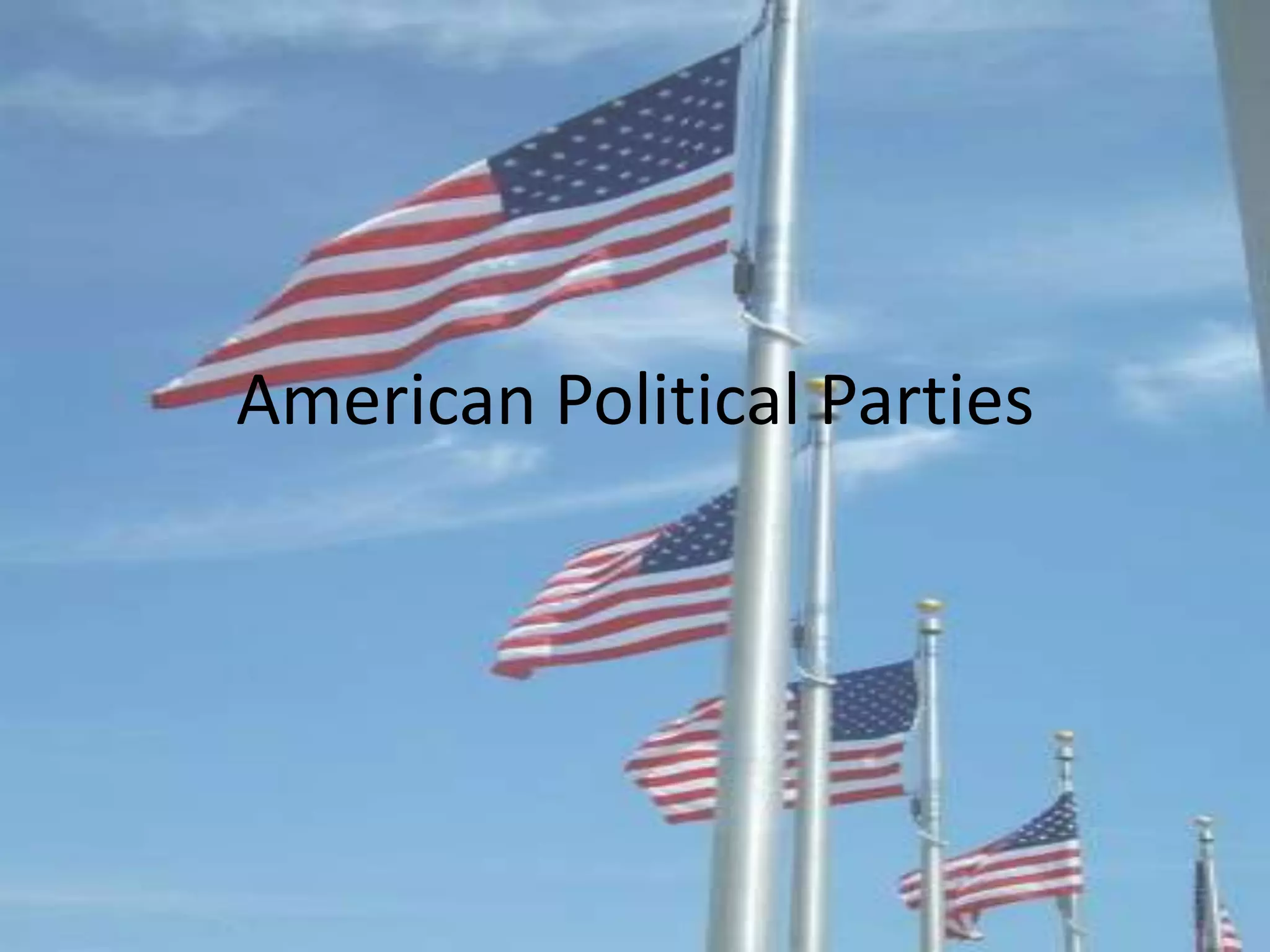American political parties | PPTX