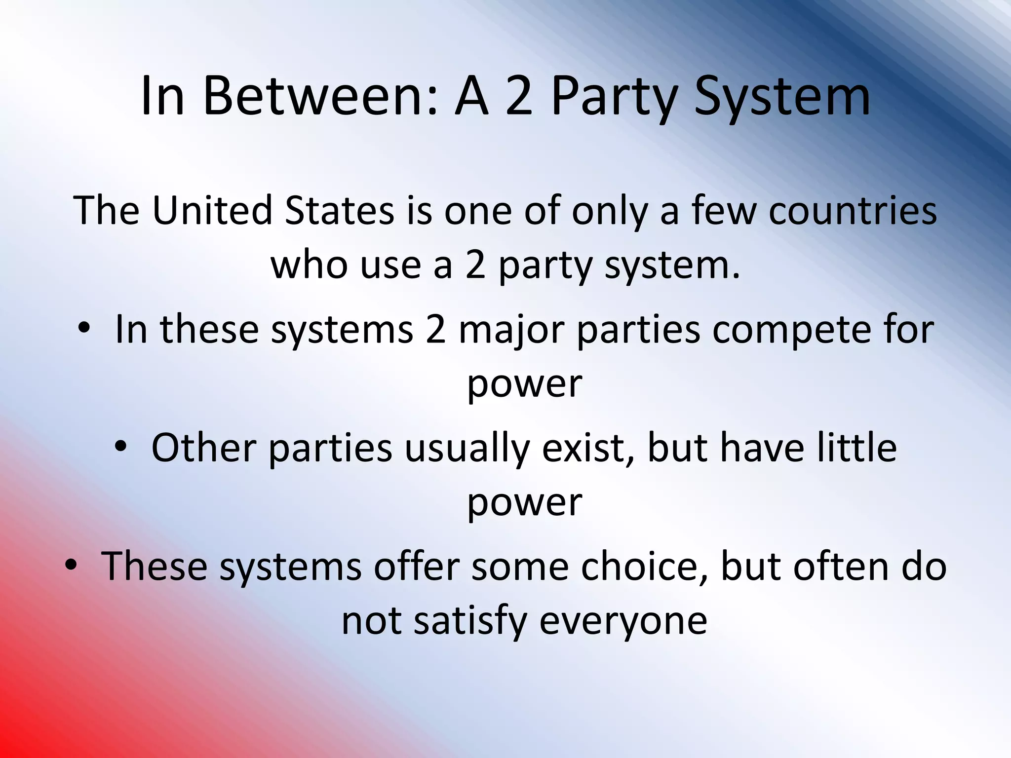 American political parties | PPTX | Civic affairs | Politics