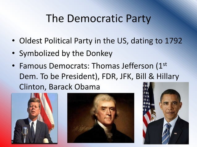 American political parties | PPTX | Civic affairs | Politics