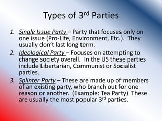 American political parties | PPTX