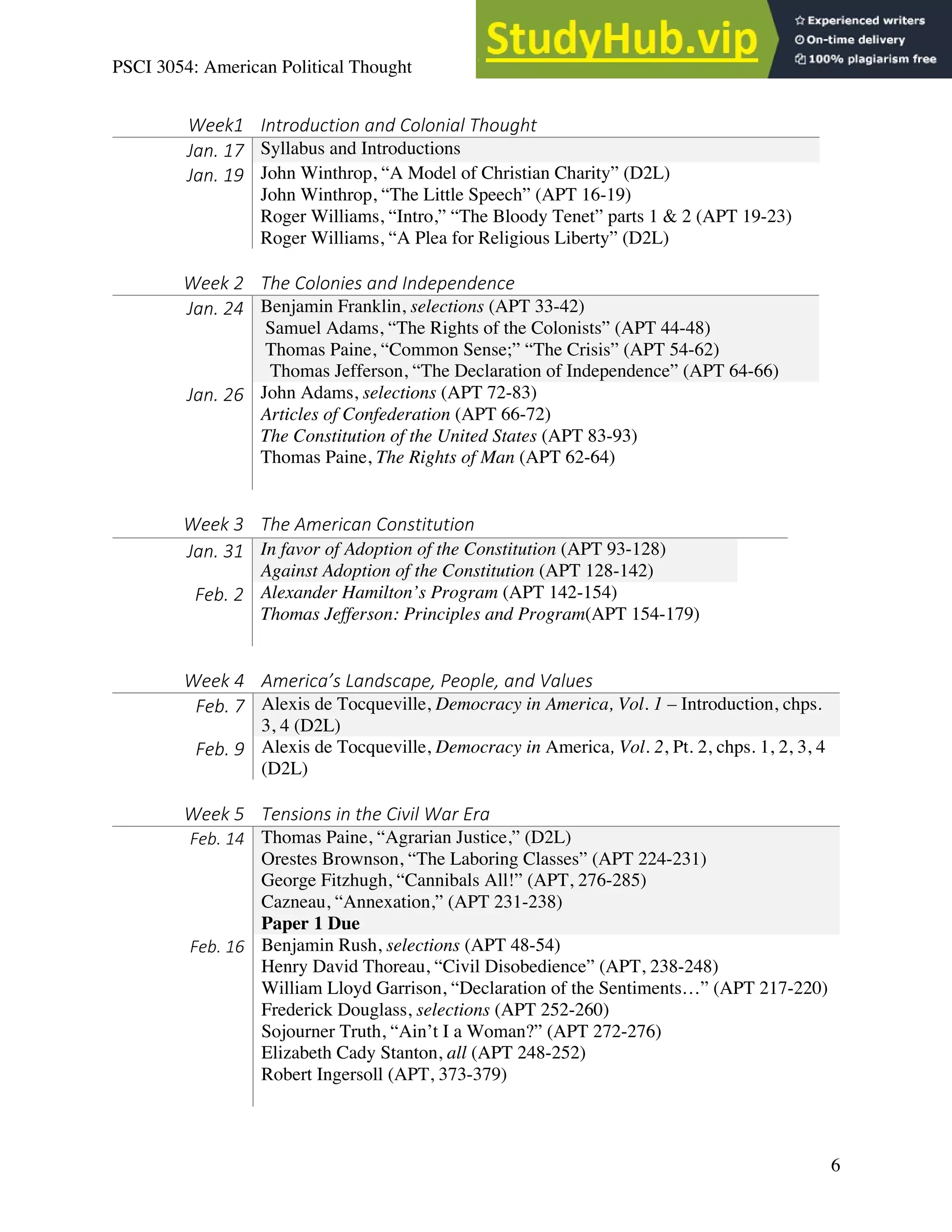 American Political Thought Syllabus.pdf