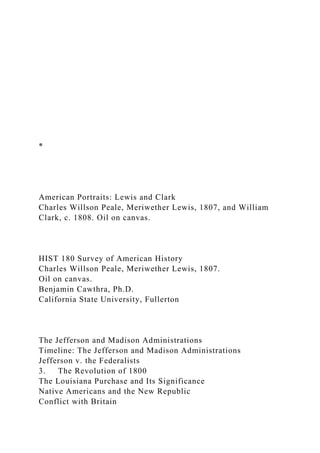 American Portraits Lewis and ClarkCh.docx