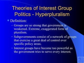 American powerpoint on elitism vrs pluralism | PPT