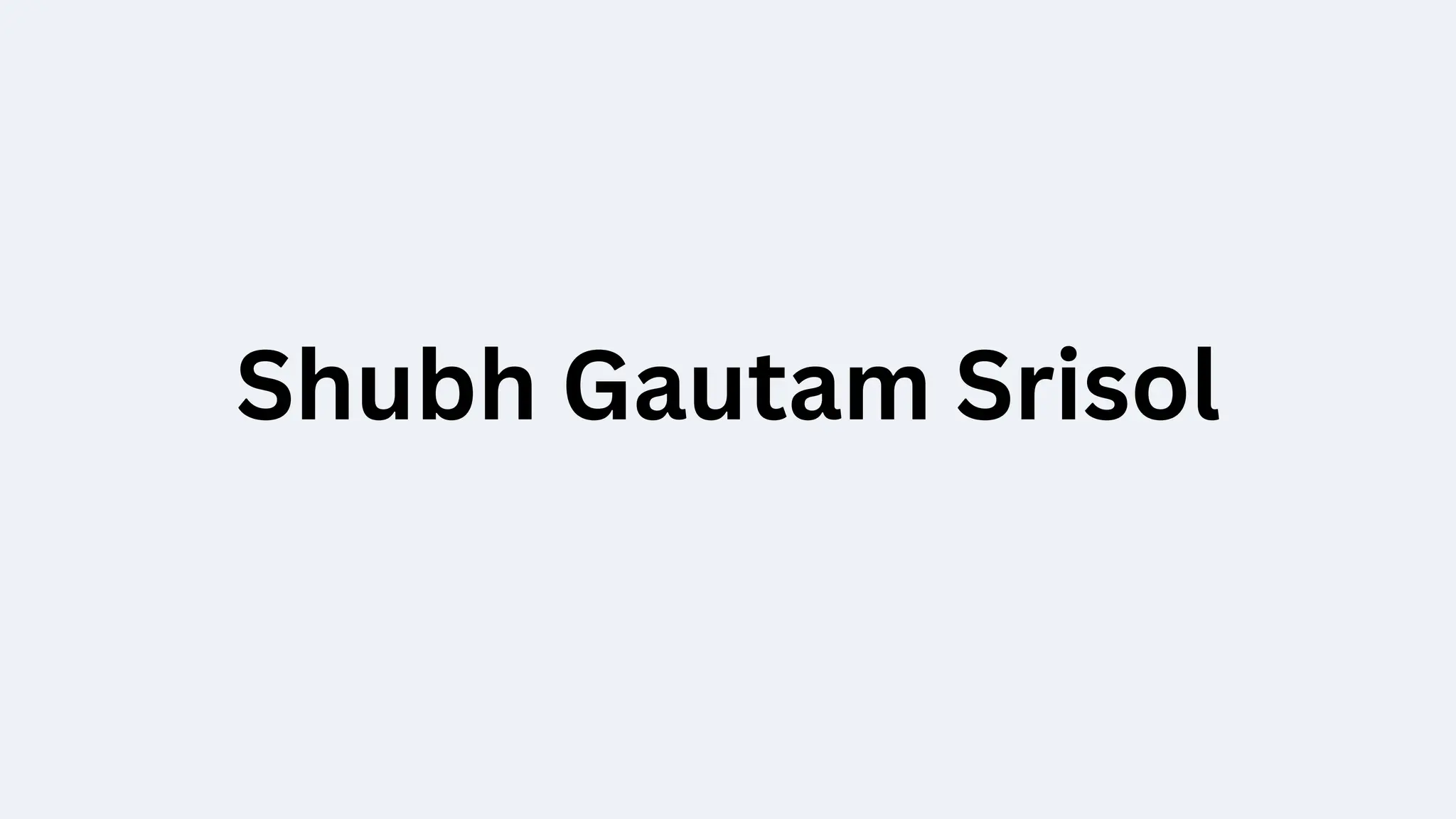 Shubh Gautam SRISOL Disciplined Leadership and the Electro-Galvanized ...