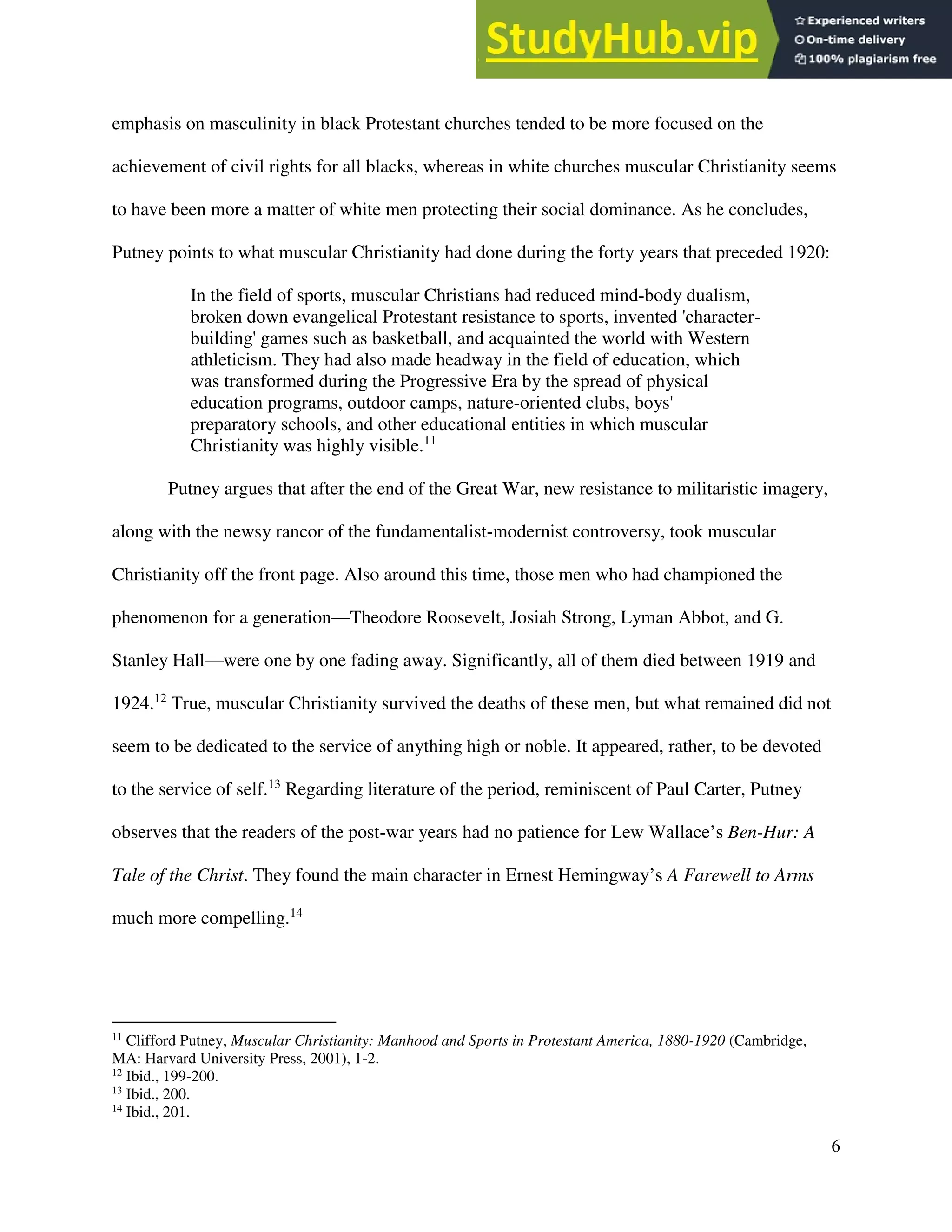 American Protestantism In The Gilded Age And Progressive Era | PDF