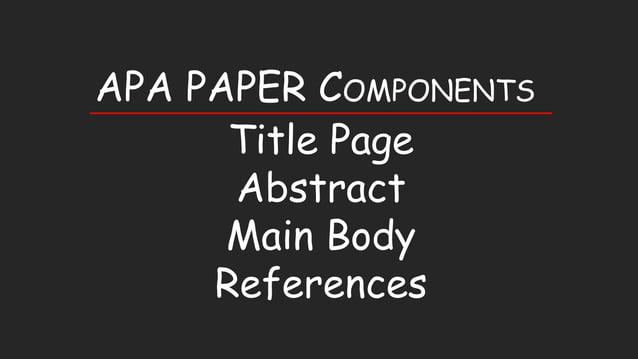 APA Method of Research | PPSX