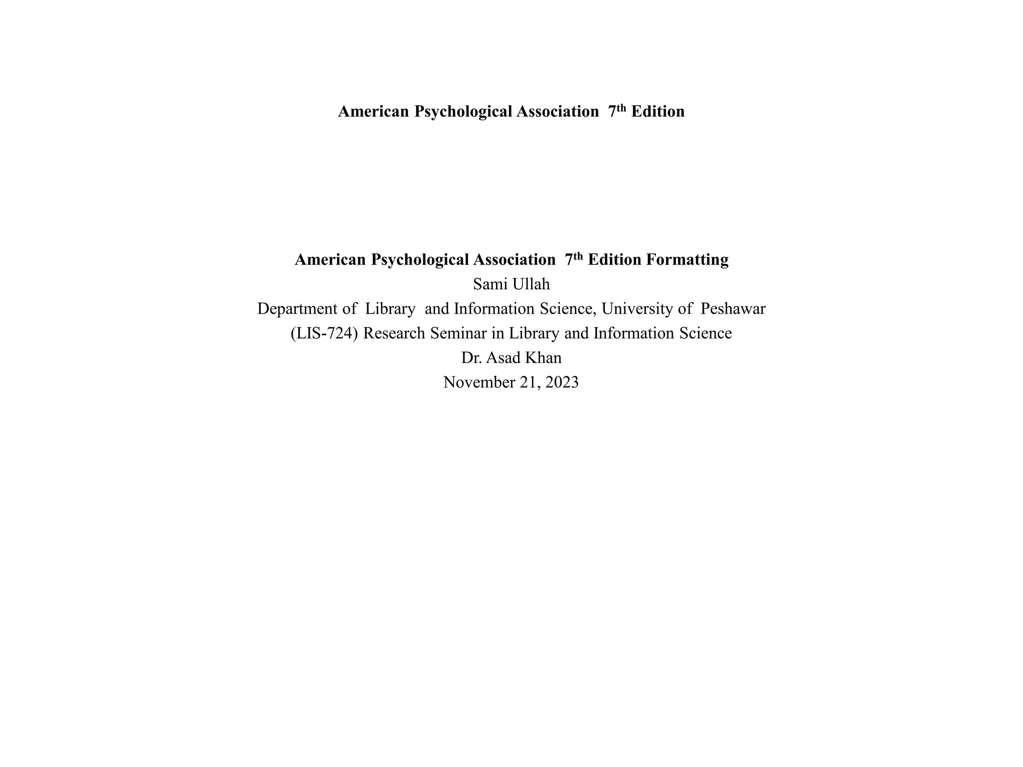 American Psychological Association 7th Edition.pptx