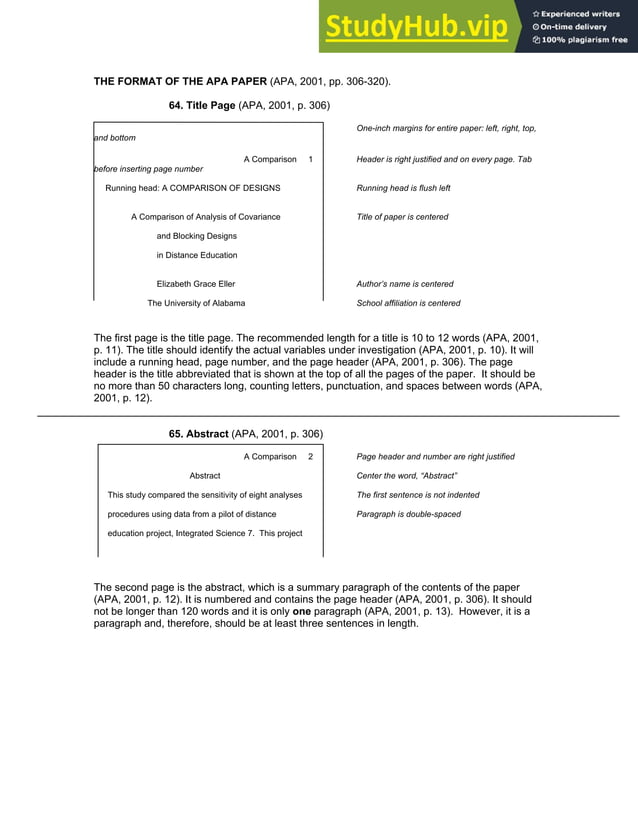 AMERICAN PSYCHOLOGICAL ASSOCIATION (APA) GUIDE | PDF | Education