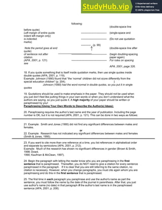 AMERICAN PSYCHOLOGICAL ASSOCIATION (APA) GUIDE | PDF | Education
