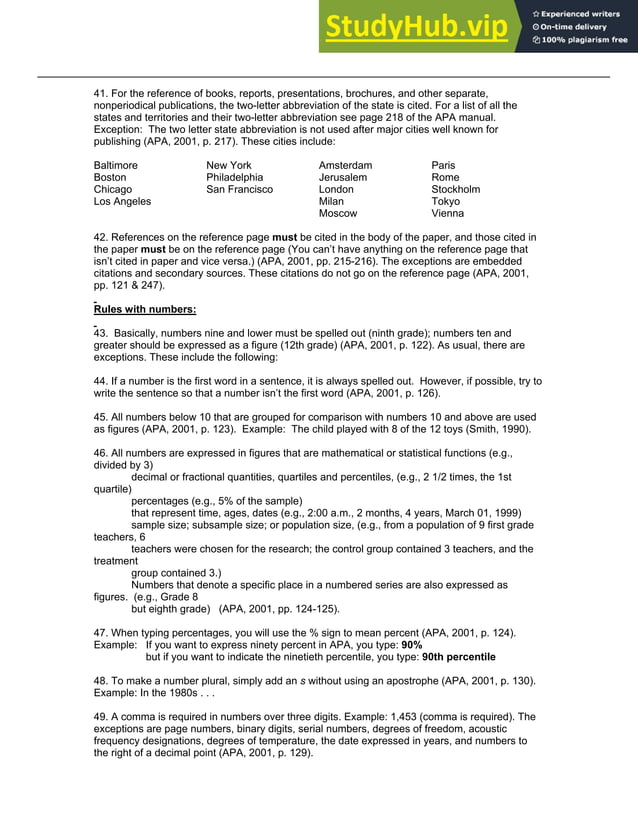 AMERICAN PSYCHOLOGICAL ASSOCIATION (APA) GUIDE | PDF | Education