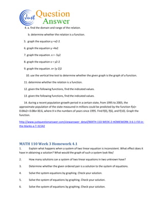 American public university math 110 complete course | PDF