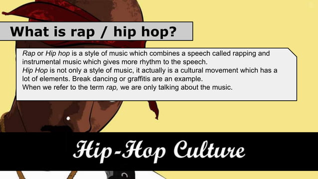 American rap presentation | PPTX | Hip Hop Music | Music