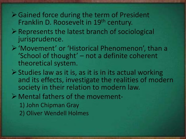 American realism- Legal Theory | PPTX