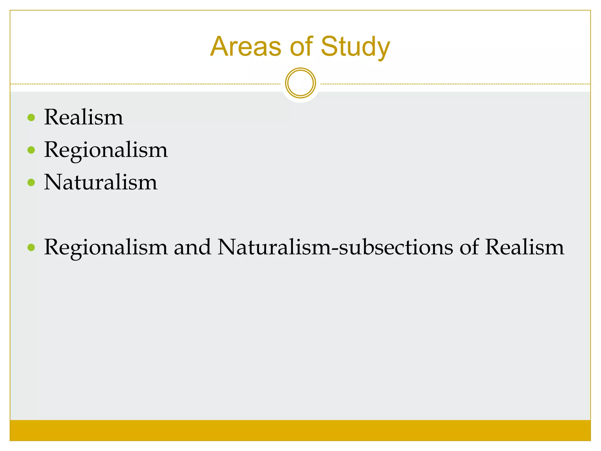 American realism 1880 1910 | PPTX