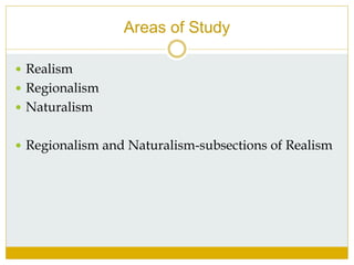 American realism 1880 1910 | PPTX