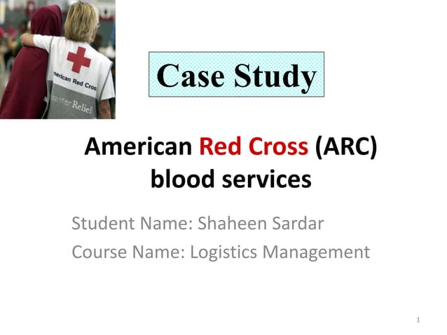 American red cross case study | PPT