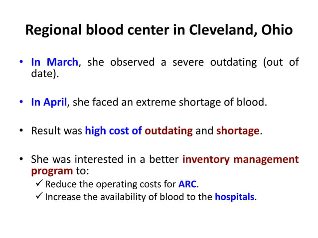 American red cross case study | PPT
